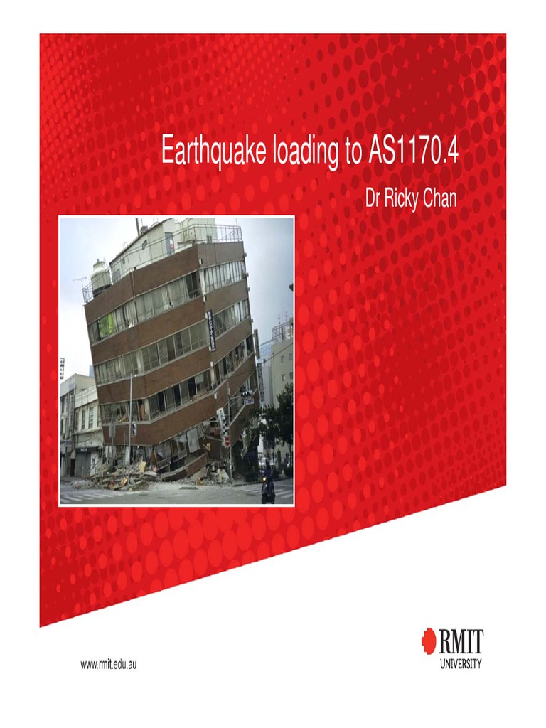 L12 Earthquake Loads | PDF | Earthquakes | Bending