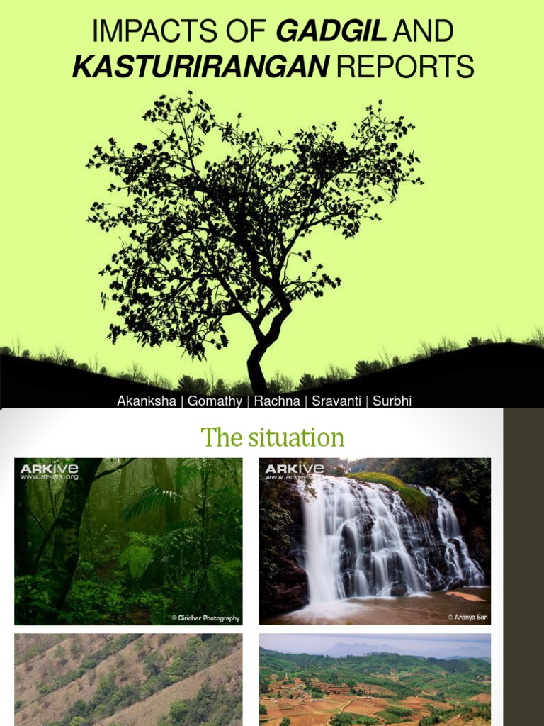 Highlights of Gadgil Report | PDF | Biodiversity | Conservation Biology