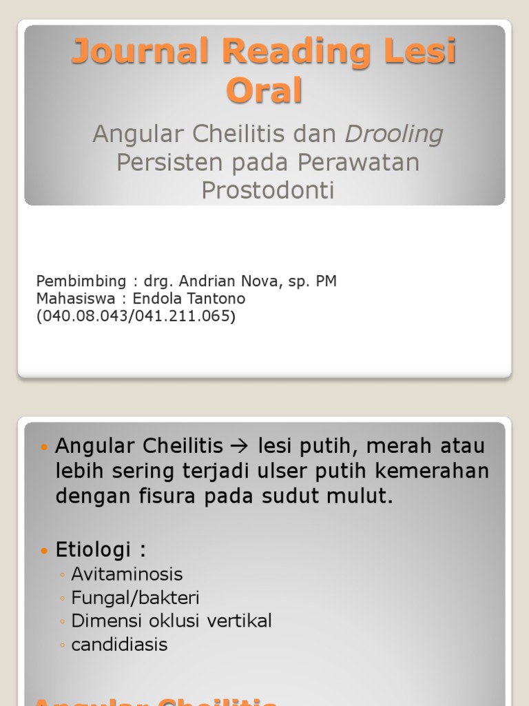 Journal Reading Lesi Oral | PDF