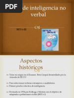 Test de Inteligencia Beta 4: Guía Completa | PDF | Escala de ...