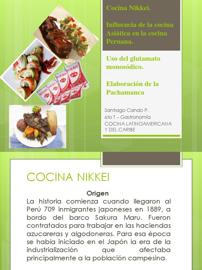 Cocina Nikkei | PDF | Cocina | Cocinando