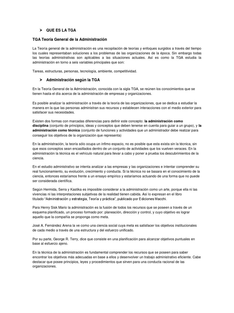 Enfoqué Clásico de La TGA | PDF | Interacciones de disciplina académica | Epistemología