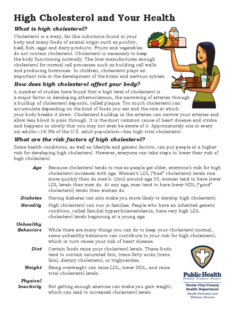 High Blood Cholesterol | PDF | Hypercholesterolemia | Cholesterol