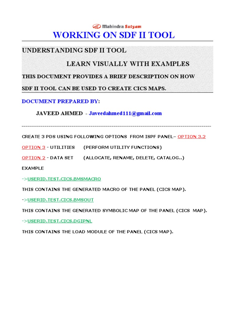 SDF Ii Tool 2 | PDF | Computer Architecture | Information Technology ...