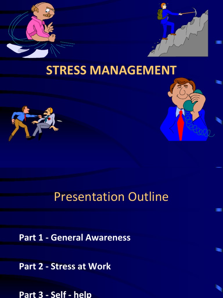 Stress Management Presentation | PDF | Stress (Biology) | Stress Management