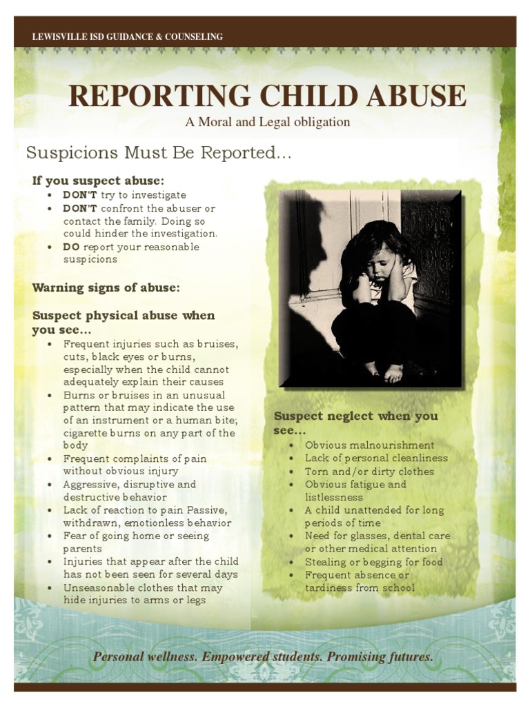 Reporting Child Abuse | PDF | Child Abuse | Applied Ethics
