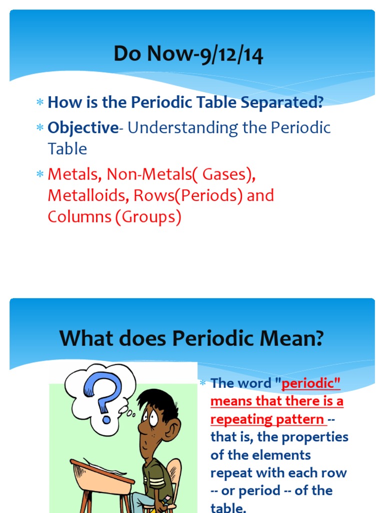 Properties of Matter Atom-Periodic Table | PDF