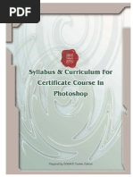 Photoshop Syllabus | PDF