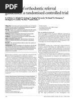 Orthodontic Referral Form | PDF