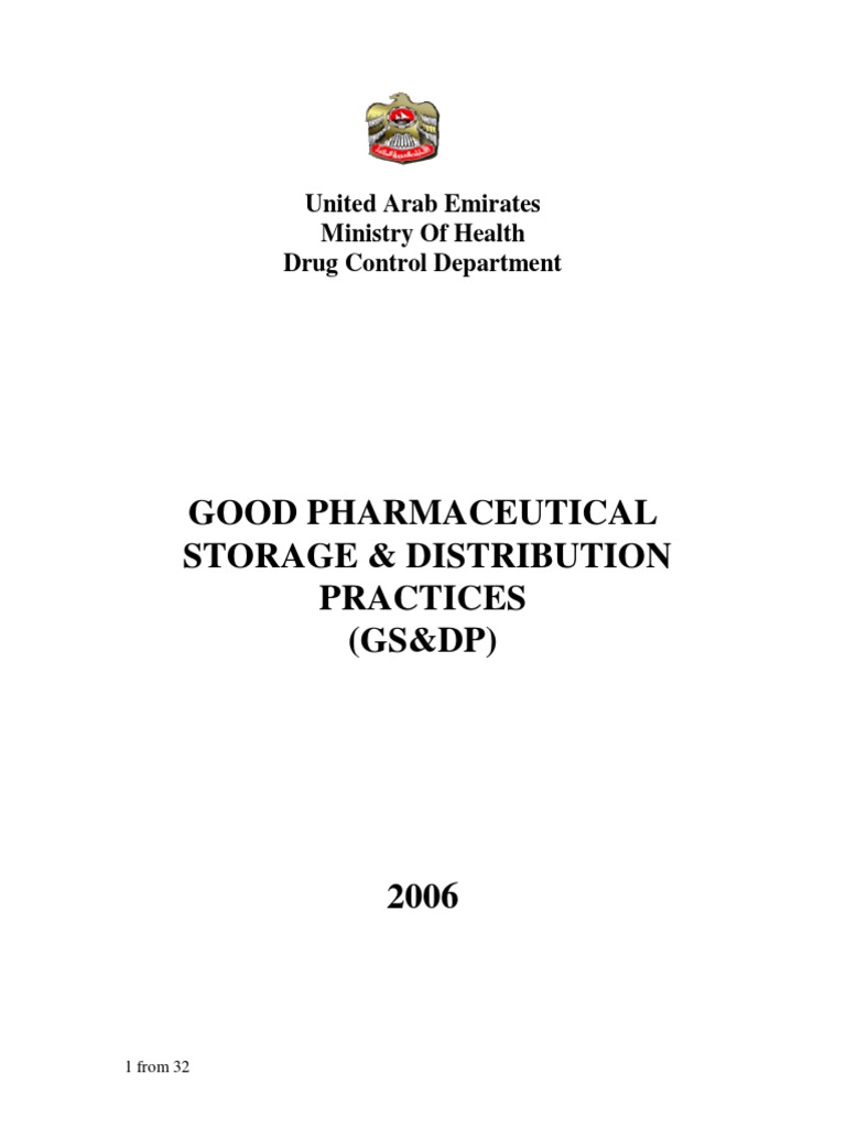 Good Pharmaceutical Storage Guidelines | PDF | Packaging And Labeling ...