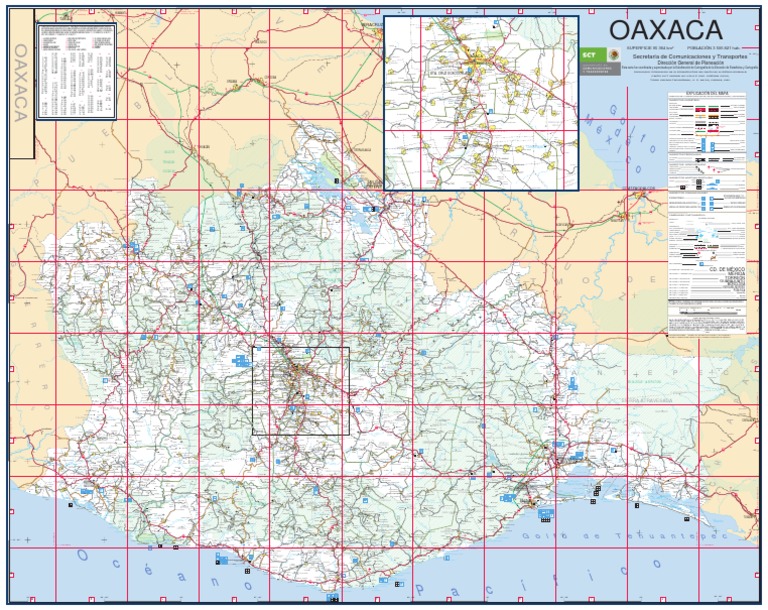 Mapa de Oaxaca | PDF | Clubes deportivos | Asociación de clubes de fútbol