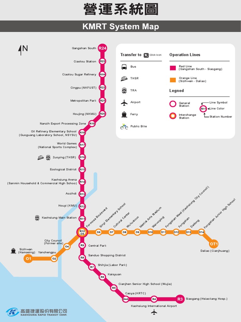 KRTC Route Map - English | PDF