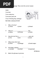 English Year 1 (Textbook) | PDF