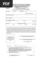 Form XV - Service Certificate | PDF