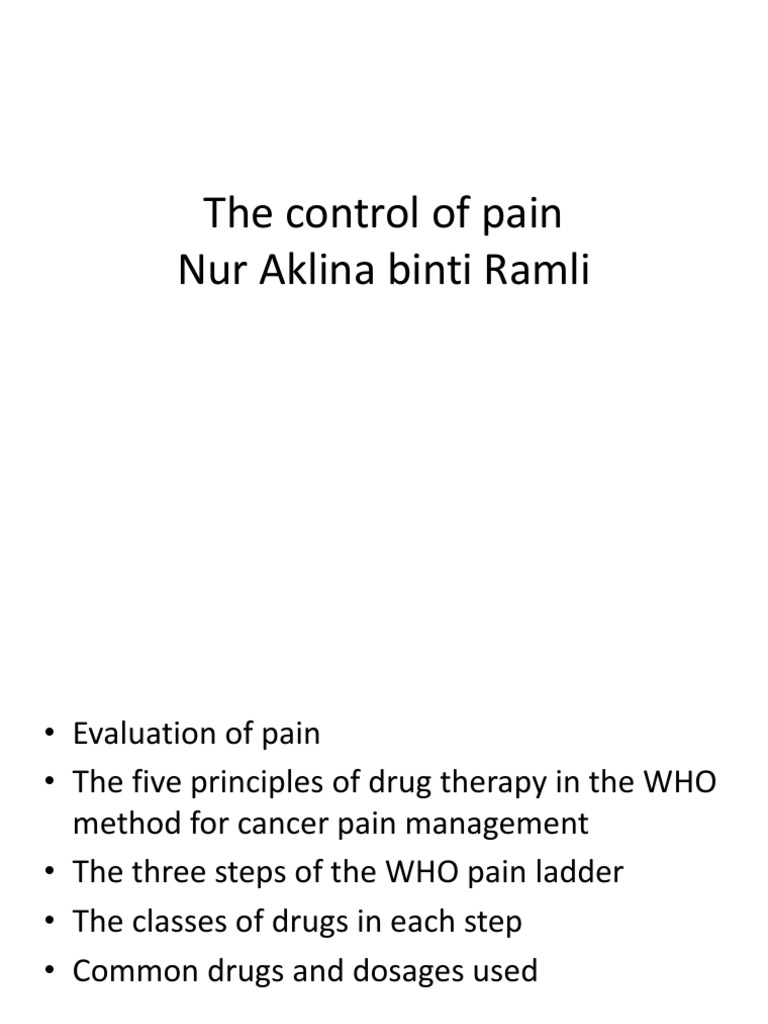 Pain Management Strategies and Drugs | PDF | Drugs | Clinical Medicine