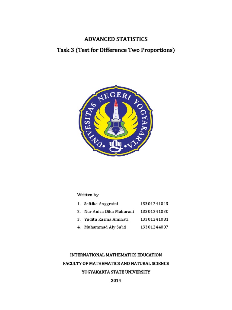 Advanced Statistic2 | PDF | P Value | Methodology