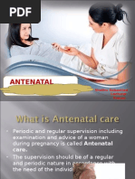 Antenatal Care Card | PDF | Gynaecology | Sexual Reproduction