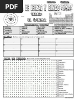 Sopa de Letras de Tabla Periódica de Los Elementos Químicos | PDF ...