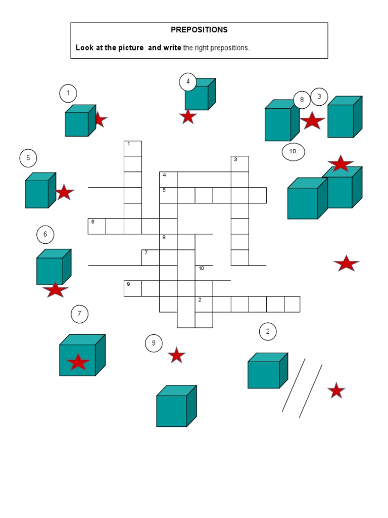 Puzzle Prepositions | PDF