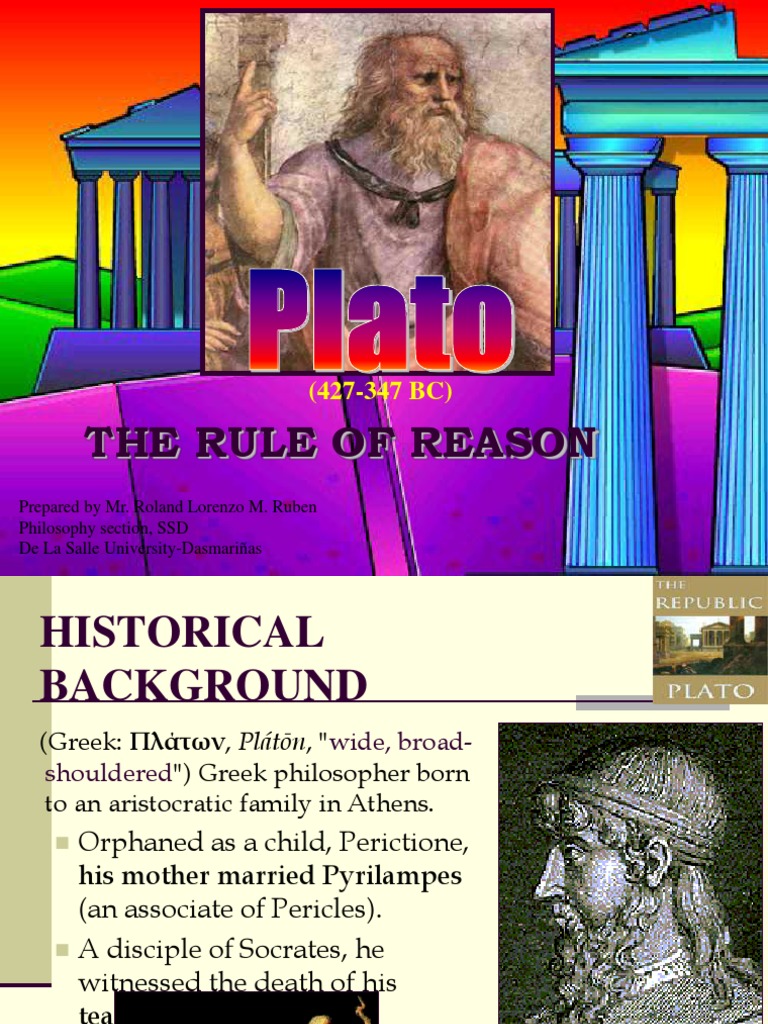 Plato The Rule of REASON | PDF | Plato | Soul
