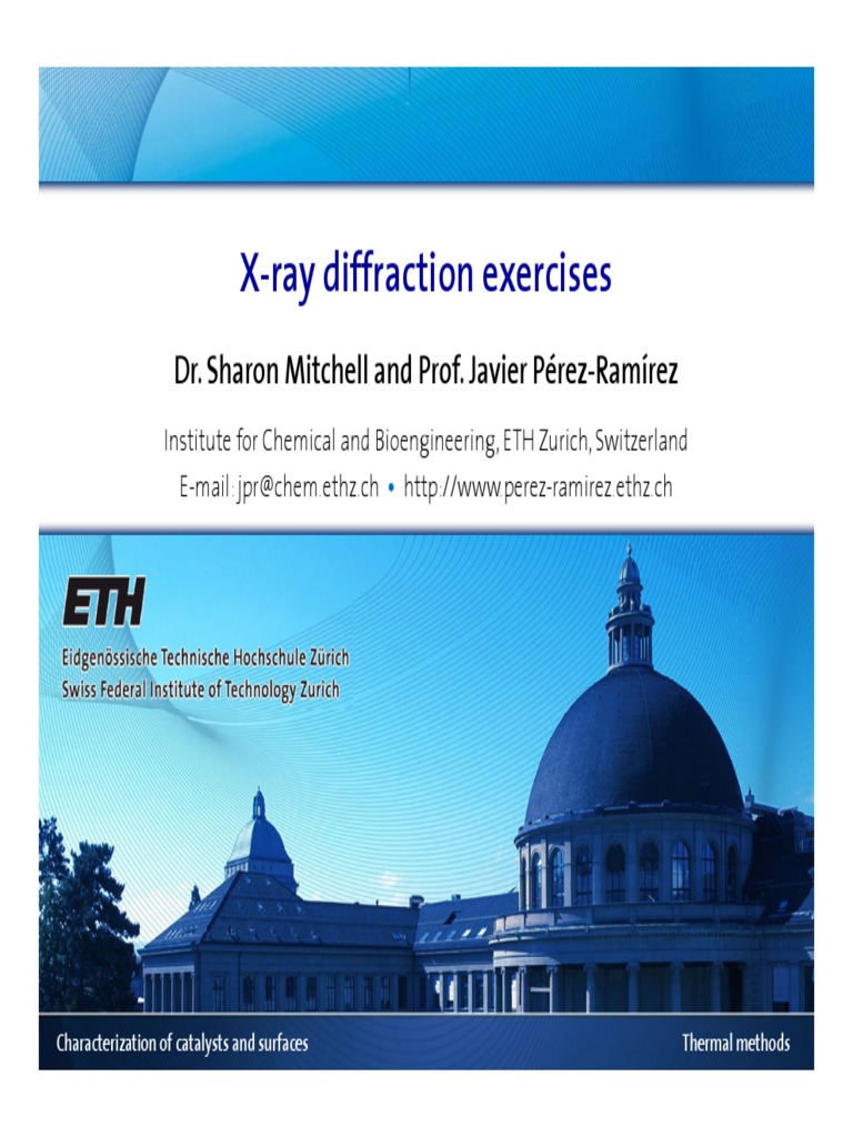 X-ray Diffraction for Chemists | PDF | Science & Mathematics