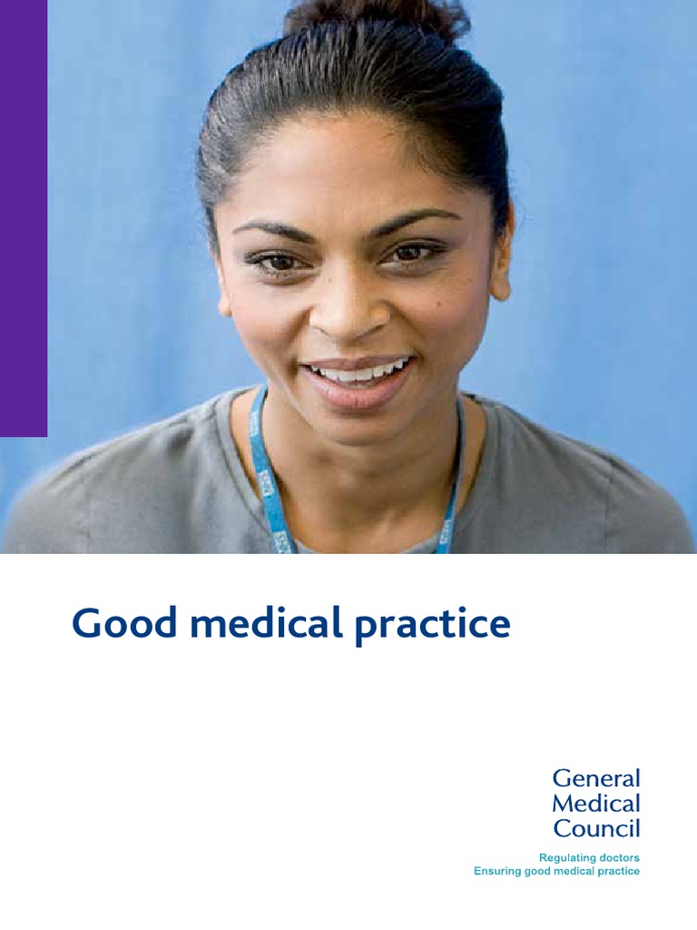 GMC Good Medical Practice 2013 | PDF | Self-Improvement