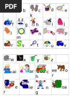 Jolly Phonics Words List | PDF