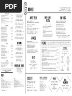 Grill Menu | PDF | Salad | Food And Drink