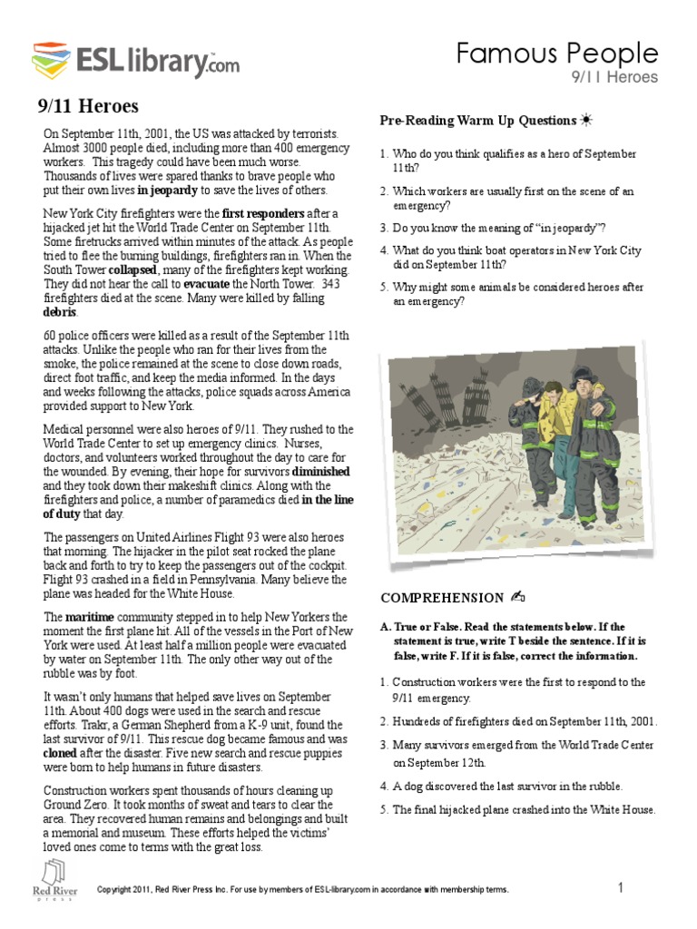 9 11 Heroes | PDF | United Airlines Flight 93 | September 11 Attacks