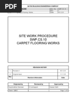 Method Statement For: Tiling Work | PDF | Tile | Adhesive