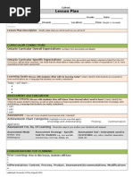 Ontario Grade 1 Curriculum Checklist | PDF | Phoneme | Word