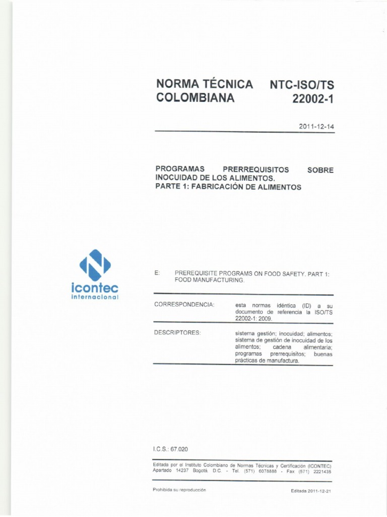 Iso 22002-1 | PDF