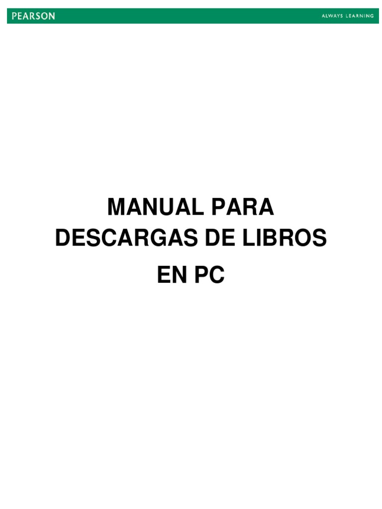 Pearson Manual PC | PDF | Mac OS | E Books