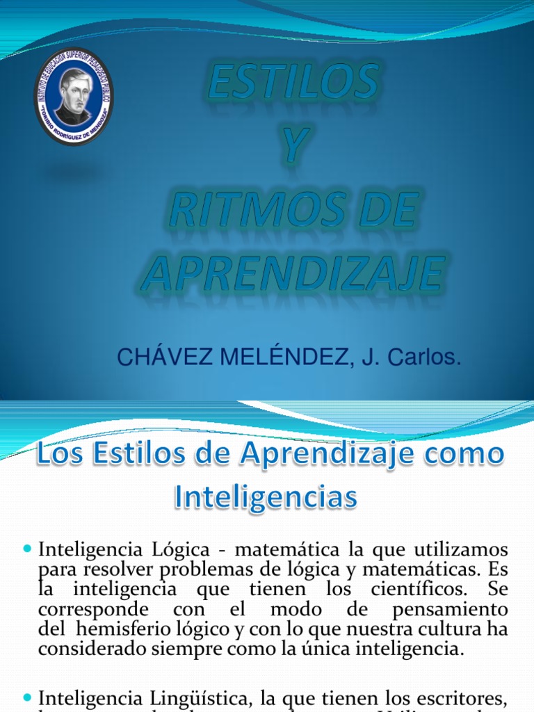 Estilos y Ritmos de Aprendizaje | PDF | Hemisferio cerebral | Simulación
