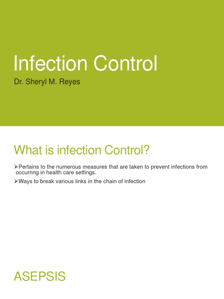 Infection Control | PDF | Infection Control | Infection