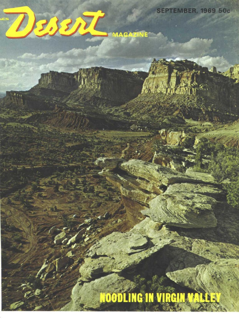 196909 Desert Magazine 1969 September | California | Books