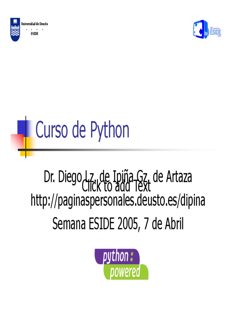 Curso de Python | PDF | Java (lenguaje de programación) | Python (lenguaje de programación)