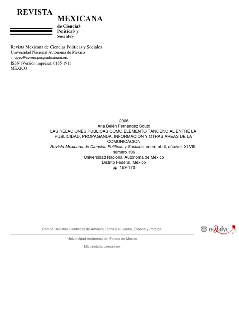 RRPP y Propaganda PDF | PDF | Relaciones públicas | Marketing