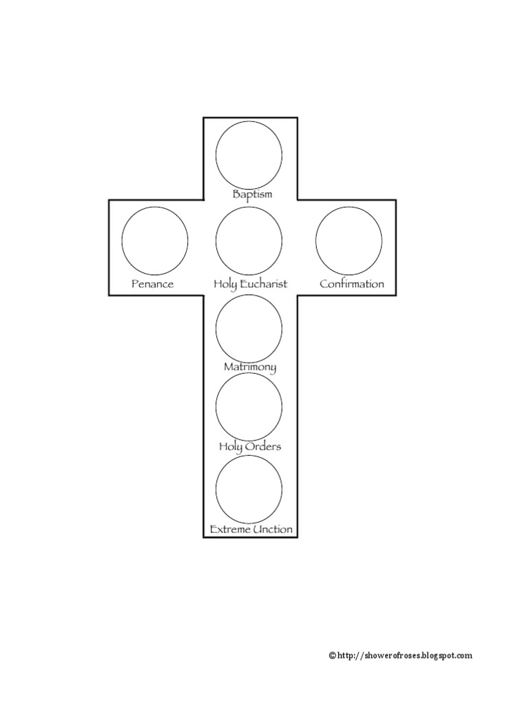 Seven Sacraments Cross | PDF