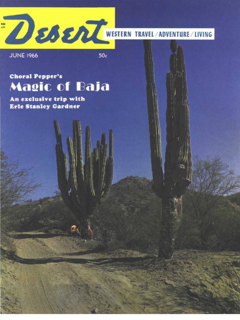 Desert Magazine 1966 June | PDF | El Camino Real (California) | Nature