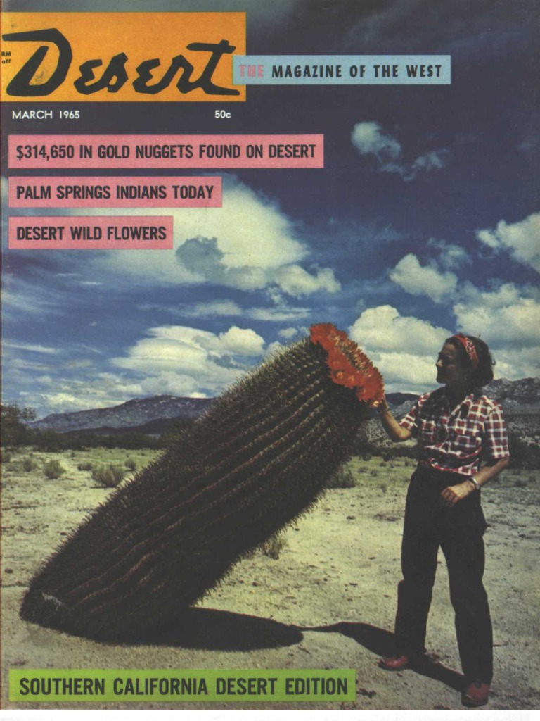 Desert Magazine 1965 March | PDF | California | Desert