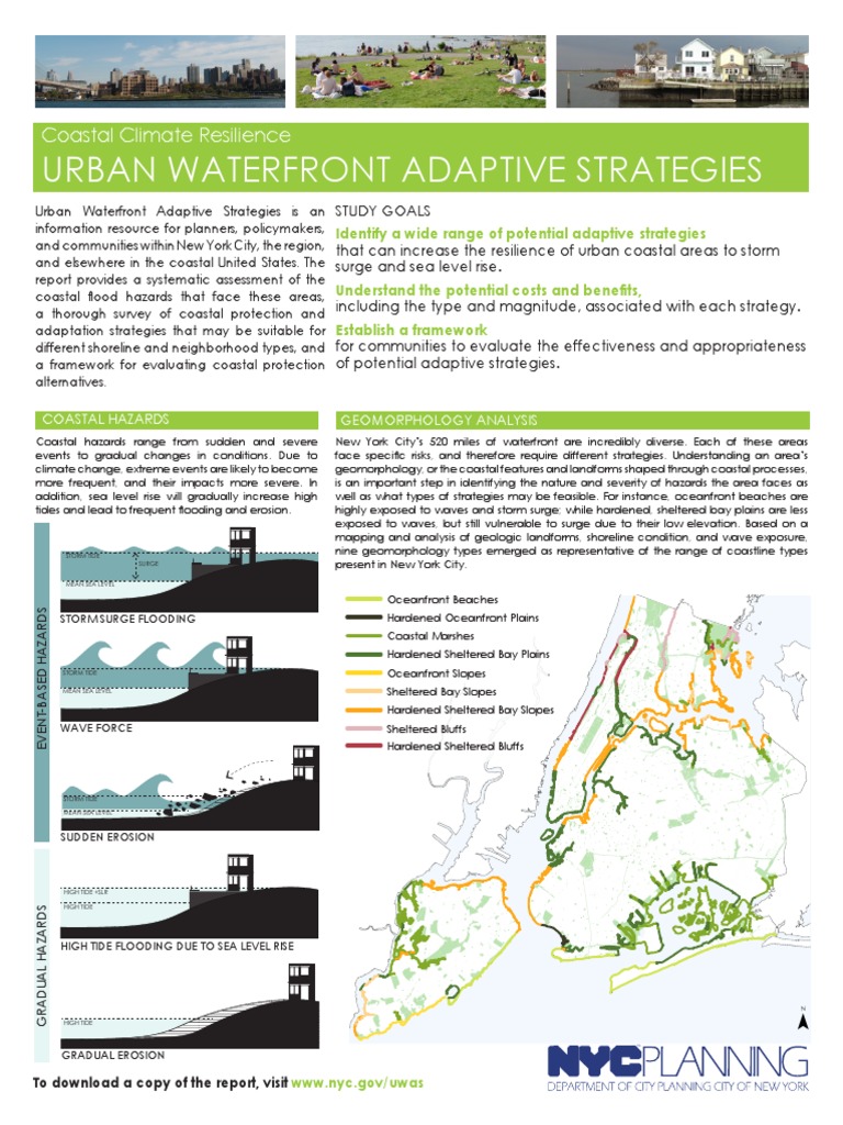 Coastal Climate Resilience URBAN WATERFRONT ADAPTIVE STRATEGIES | PDF ...