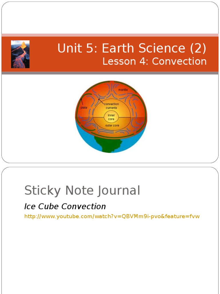 Understanding Convection in Earth Science | PDF | Science & Mathematics