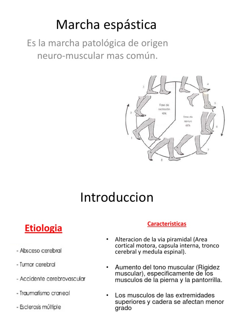 Marcha Espastica | PDF