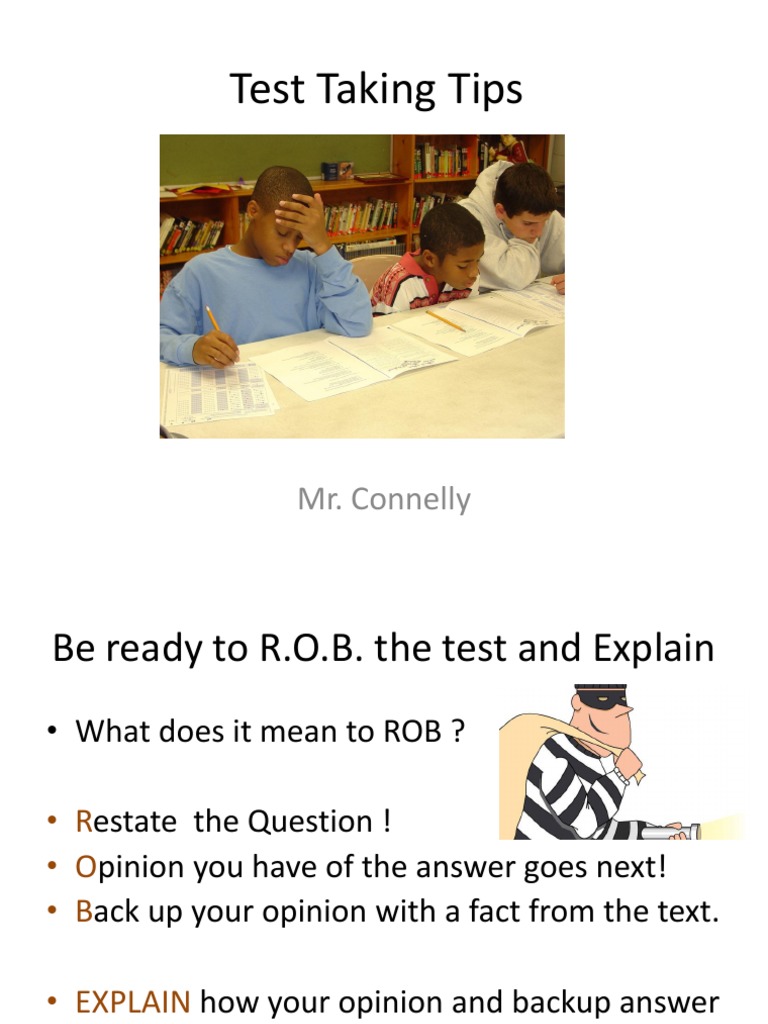 Effective Test Taking Strategies | PDF | Career & Growth | Self-Improvement