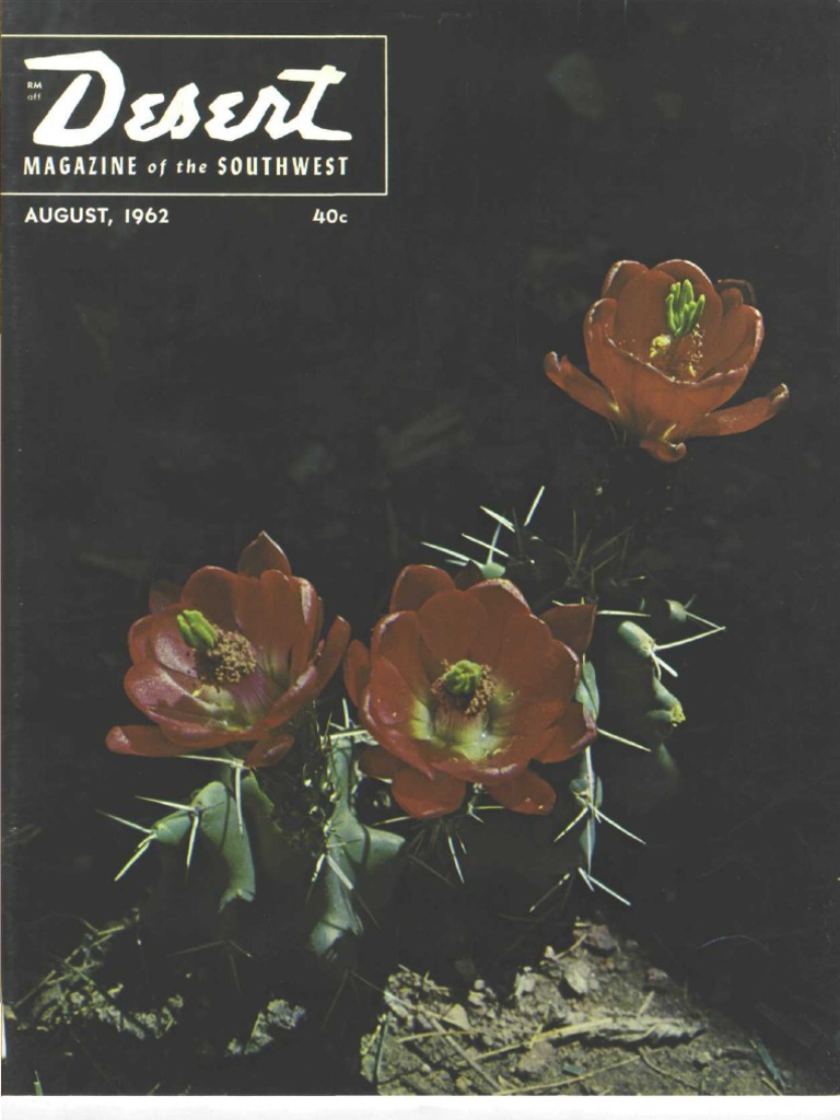 Desert Magazine 1962 August | PDF | Nature