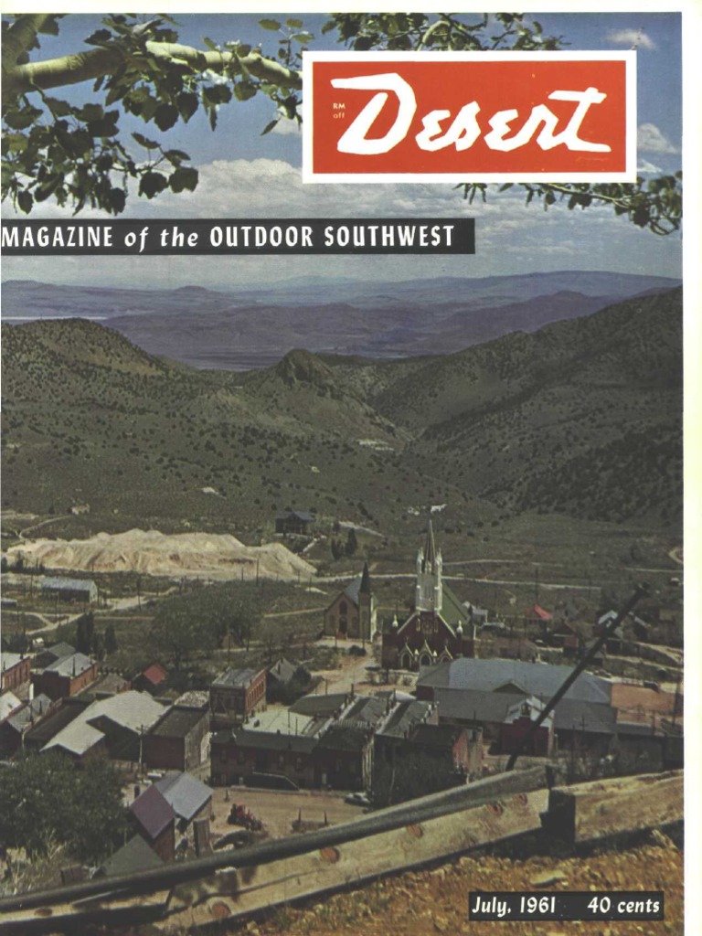 Desert Magazine 1961 July | PDF | Nevada | Nature