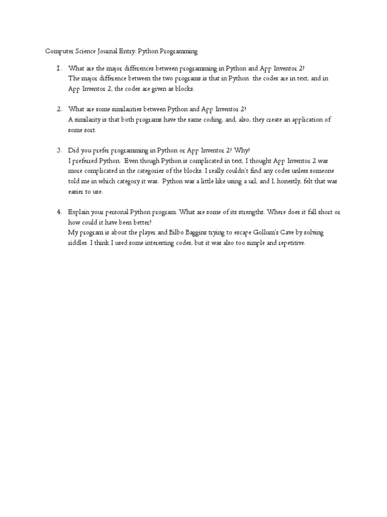 Python Programming | PDF