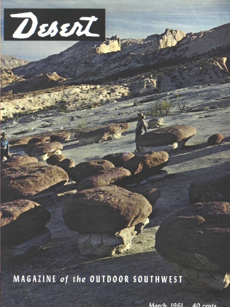 Desert Magazine 1961 March | PDF | Utah | Colorado River