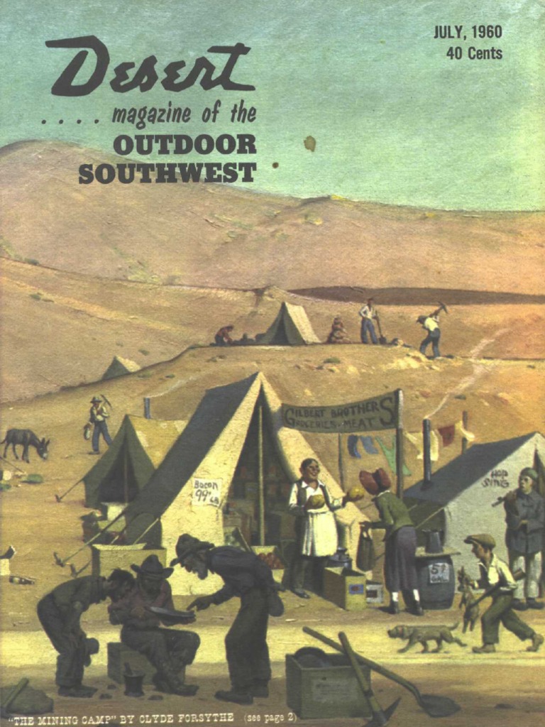 Desert Magazine 1960 July | PDF | Desert | Water